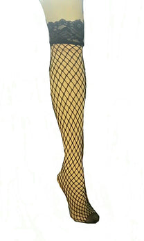 Fishnet Thigh High Compression Socks – Bibipins
