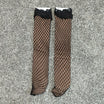 Fishnet Thigh High Compression Socks – Bibipins