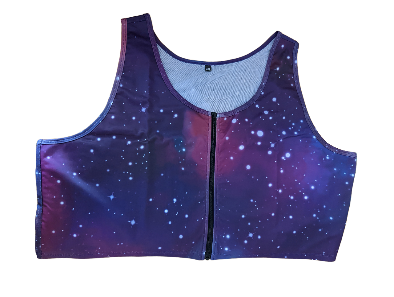 Galaxy Zippered Crop Top Binder – Bibipins
